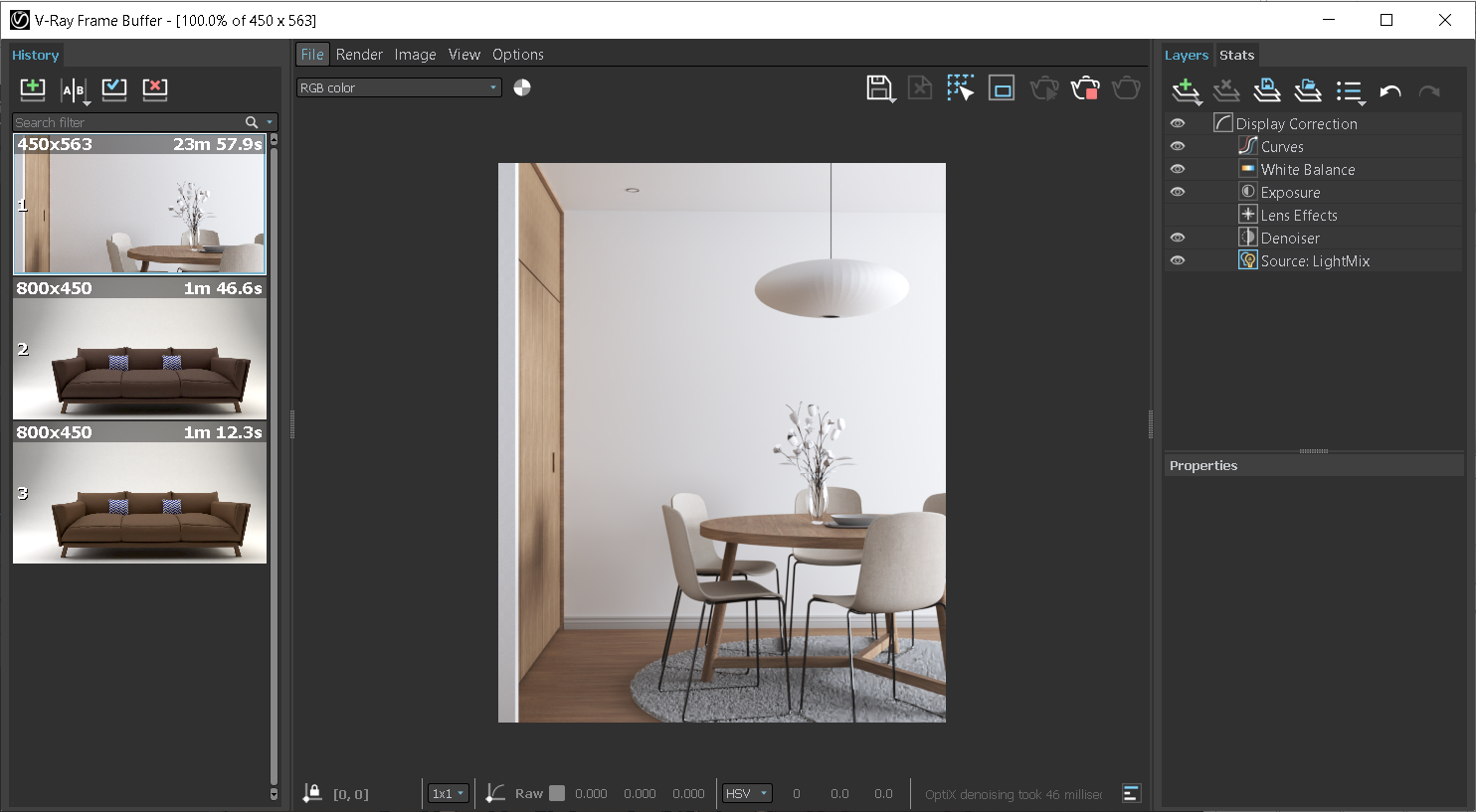 An Introduction To The Vray Frame Buffer In Sketchup 2021