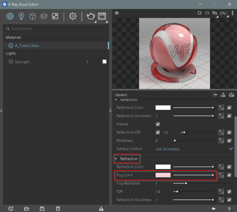 How to Create Glass Material in Vray For SketchUp