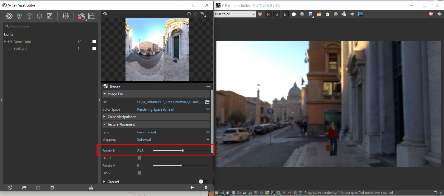 How to Set Up the Dome Light in Vray for Sketchup